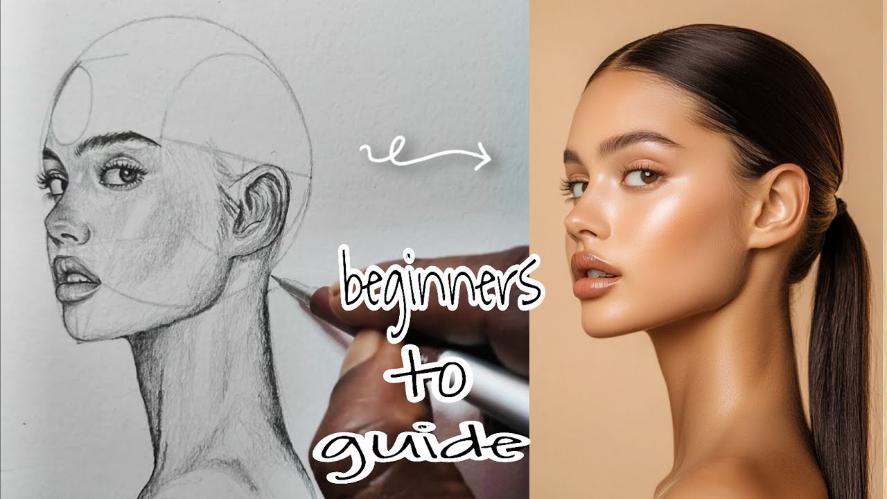 Draw Portrait Faces Like a Pro: Step-by-Step Drawing Tutorial - YouTube
