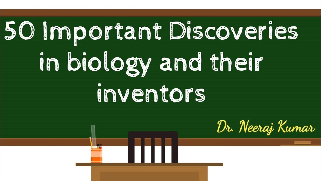 Important discoveries in biology and their inventors | Important ...