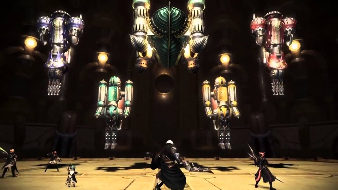 FFXIV Alexander Midas Boss Transformer Preview - YouTube