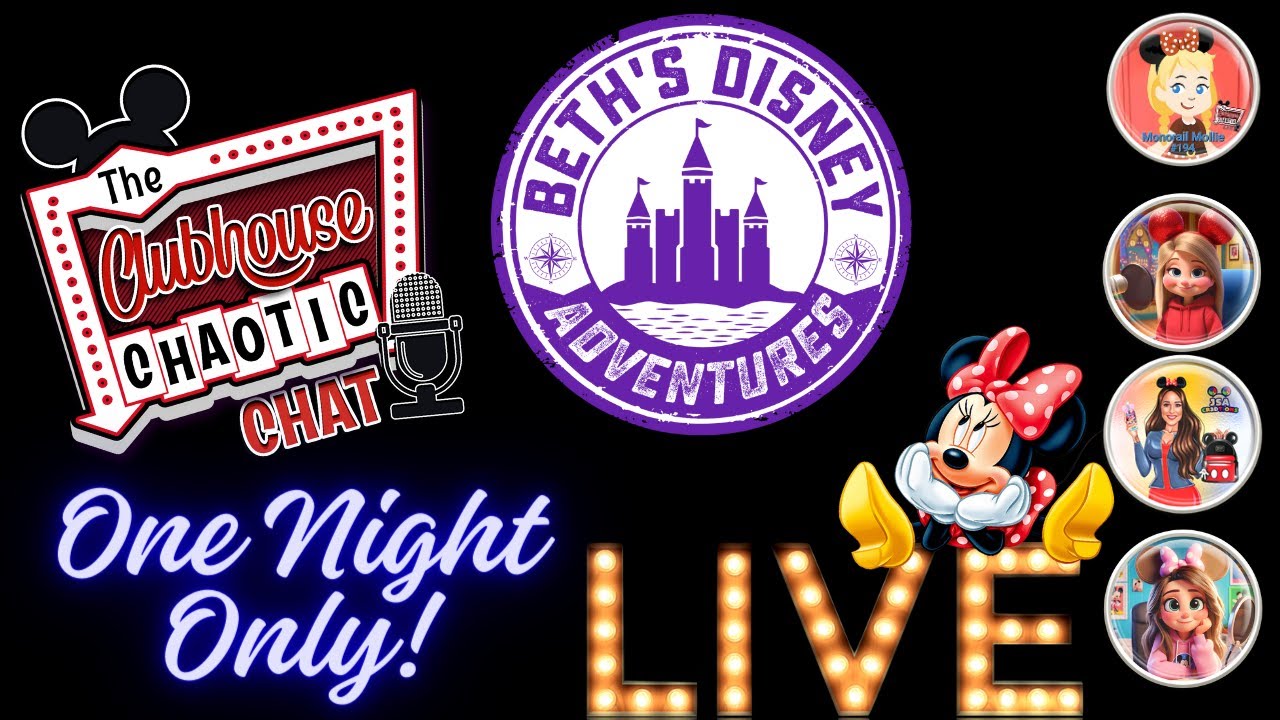 Disney Live Show ~ Clubhouse Chaotic Chat ~ Beth's Disney Adventure ...