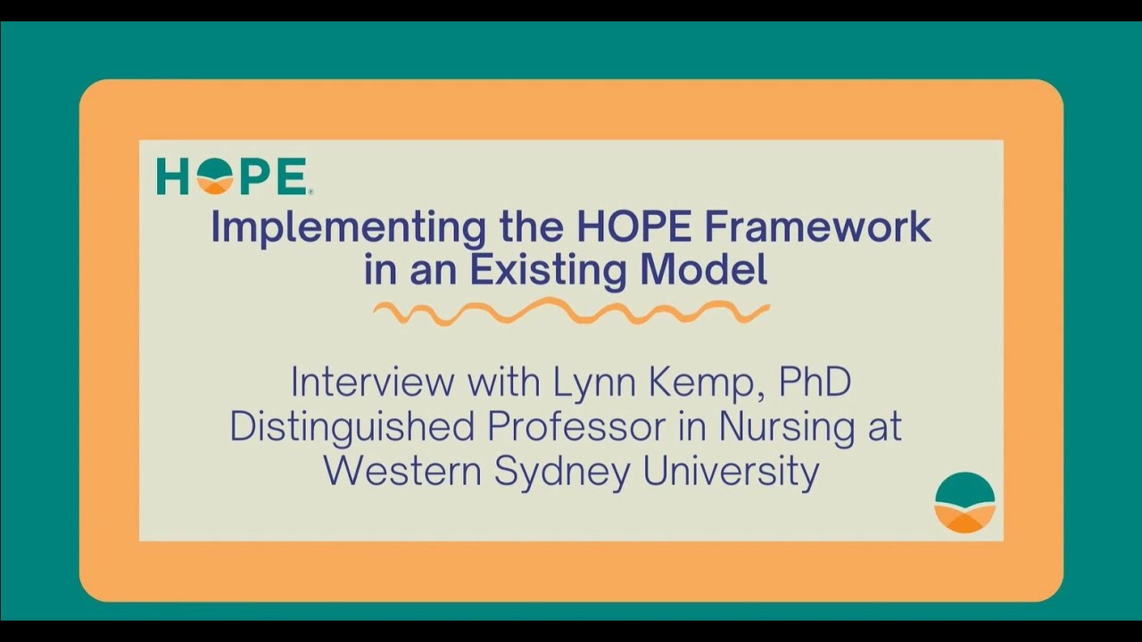 "Implementing the HOPE framework in an Existing Model" - Interview with ...