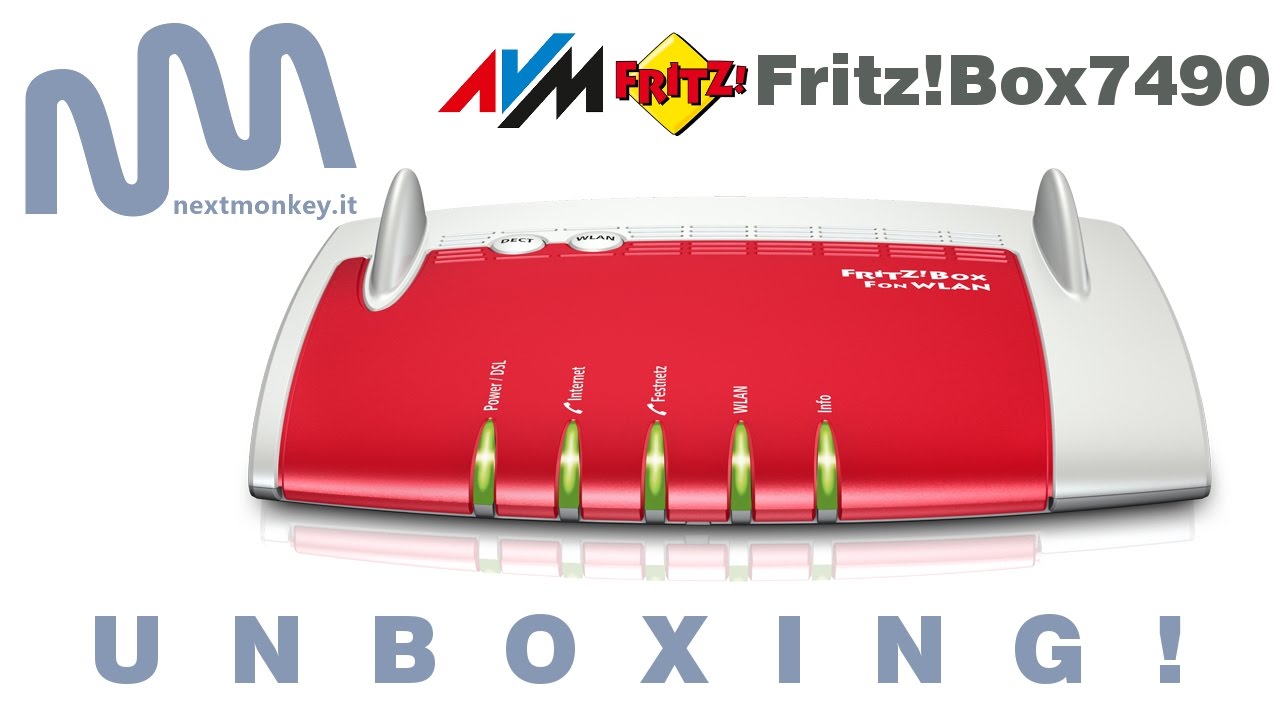 Unboxing Fritz!Box 7490 - YouTube