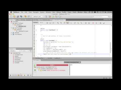 2013-10-05 Basic unit testing and TDD with Java and NetBeans ...