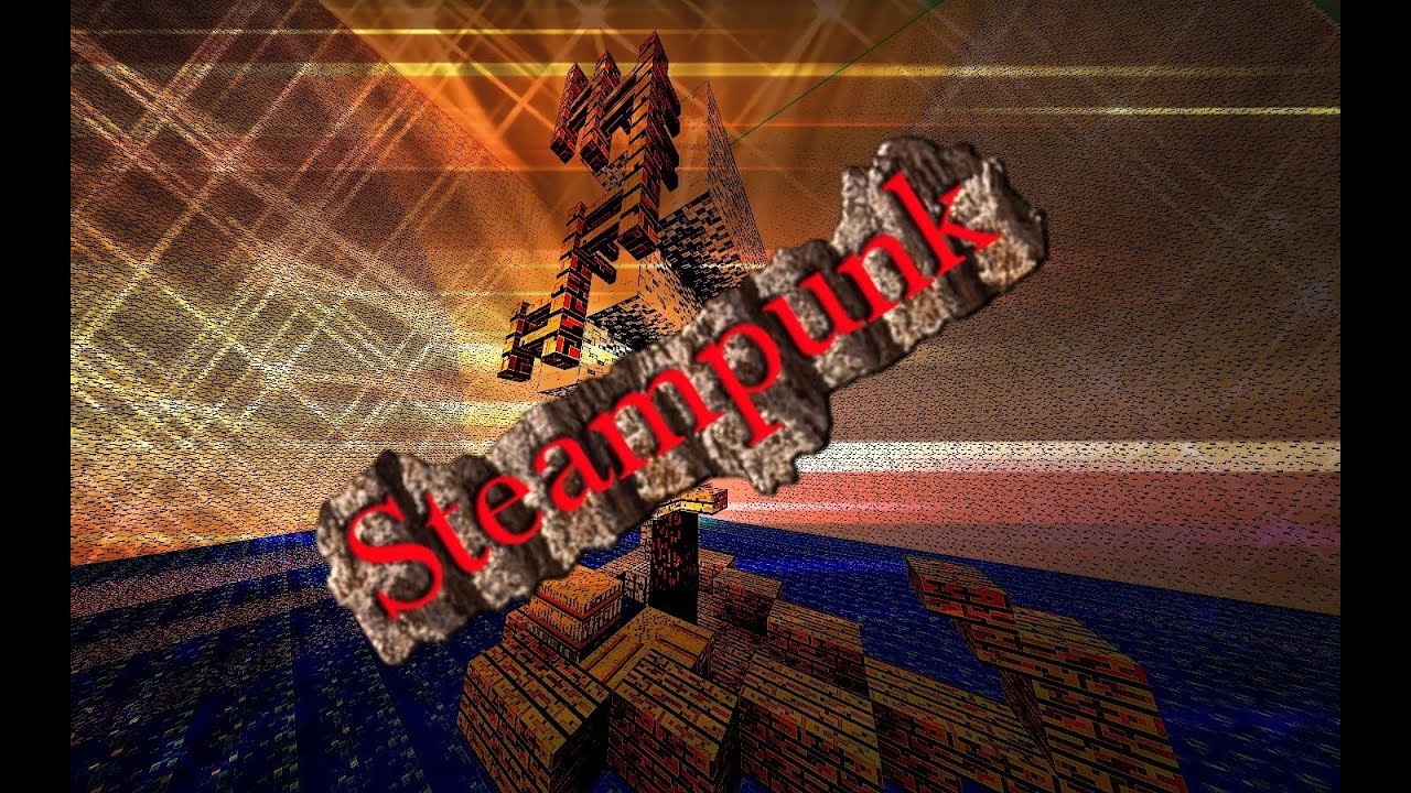 minecraft how to build a steampunk boat - YouTube
