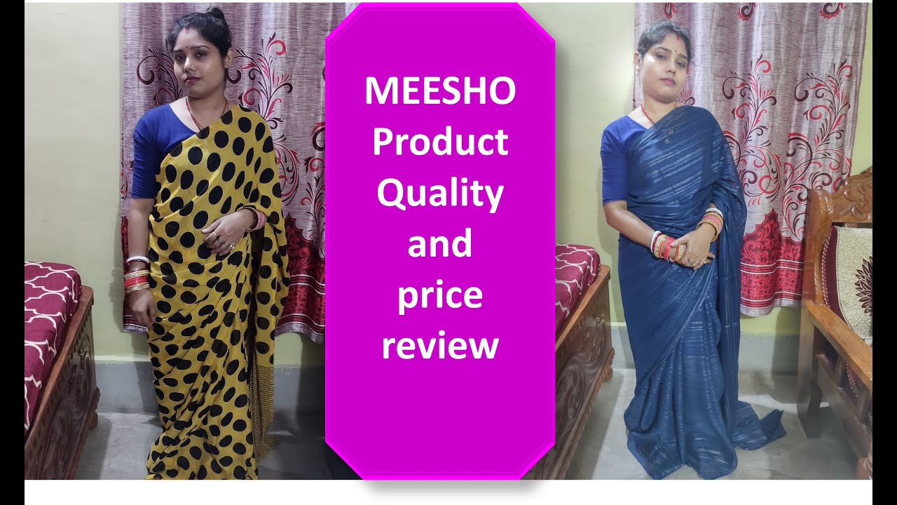 Meshoo Products Quality Review | Sarees, Blouse, Kurtis and more - YouTube