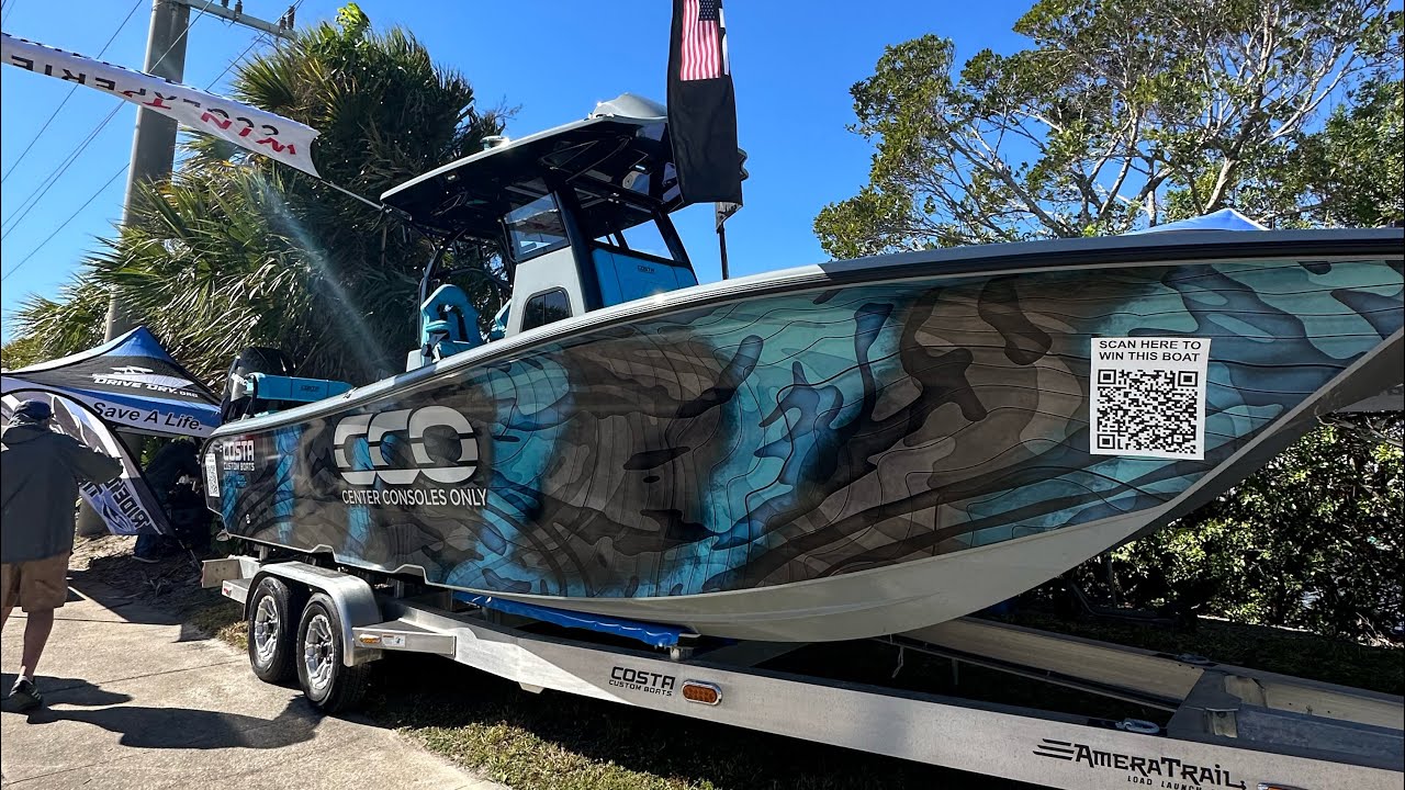 Come check out the Costa 264HC at the Stuart Boat Show - YouTube