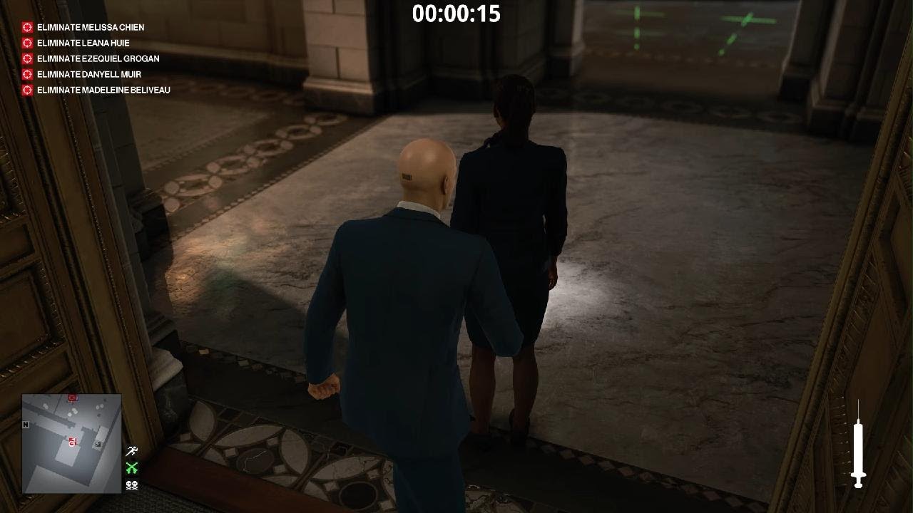 HITMAN 3 - Robber and Teller (my contract) Tranq Glitch 2.0 - YouTube