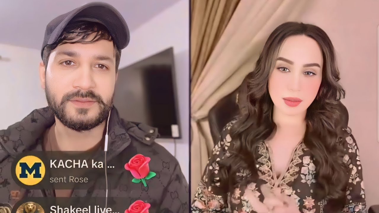 Shakeel Mehar Flirting Karty Hue | Shakeel Mehar VS Deedar Tiktok Live ...