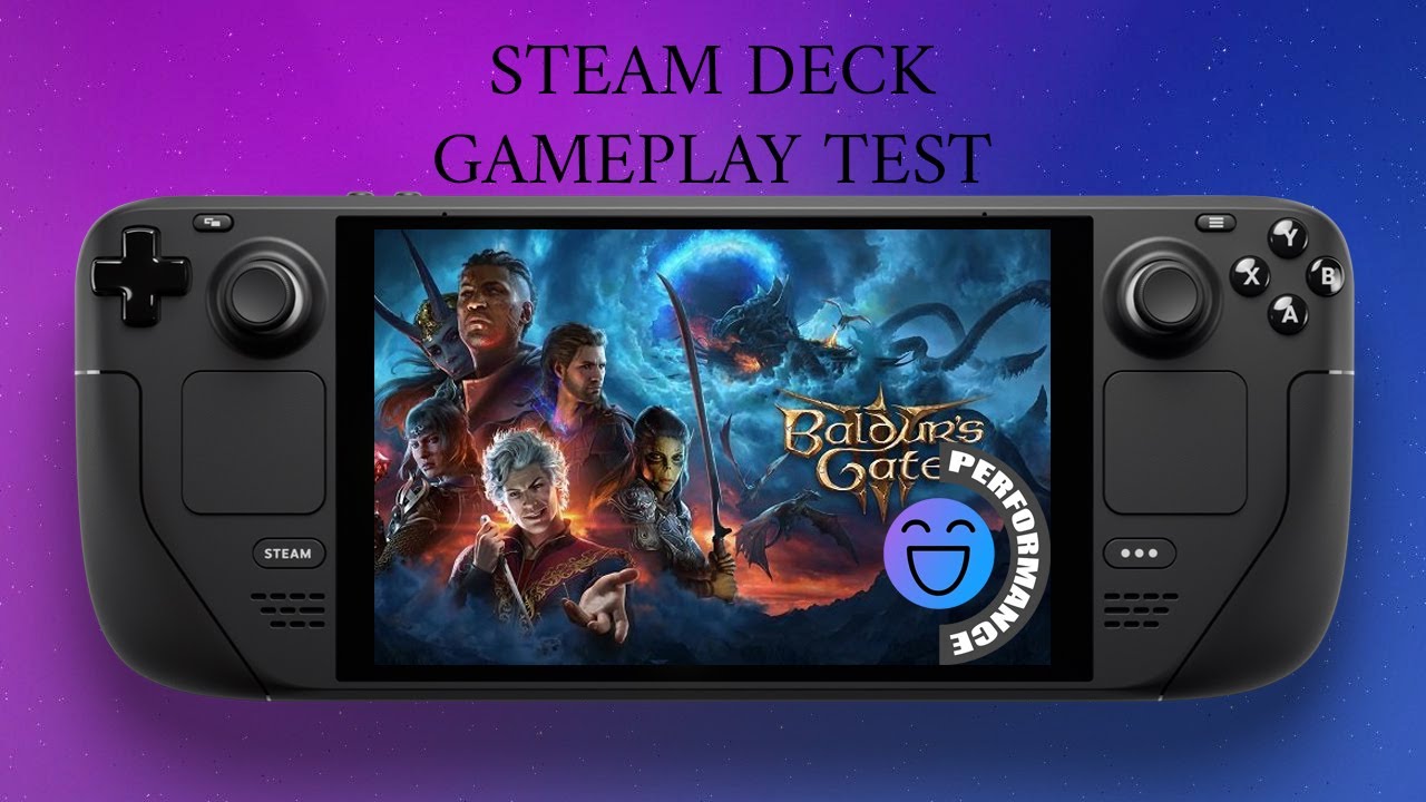 Baldur's Gate 3 Steam Deck Gameplay Performance Different Setting & FPS ...