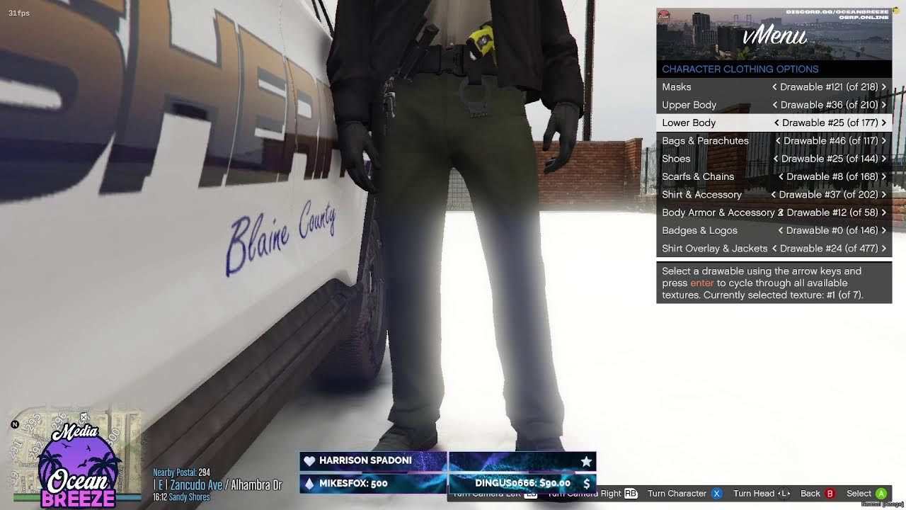 OBRP-BCSO FIVEM PATROLE - YouTube