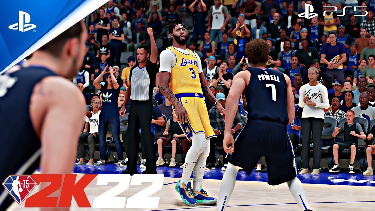 NBA 2K22 [PS5 UHD] Dallas Mavericks vs Los Angeles Lakers | Next Gen ...