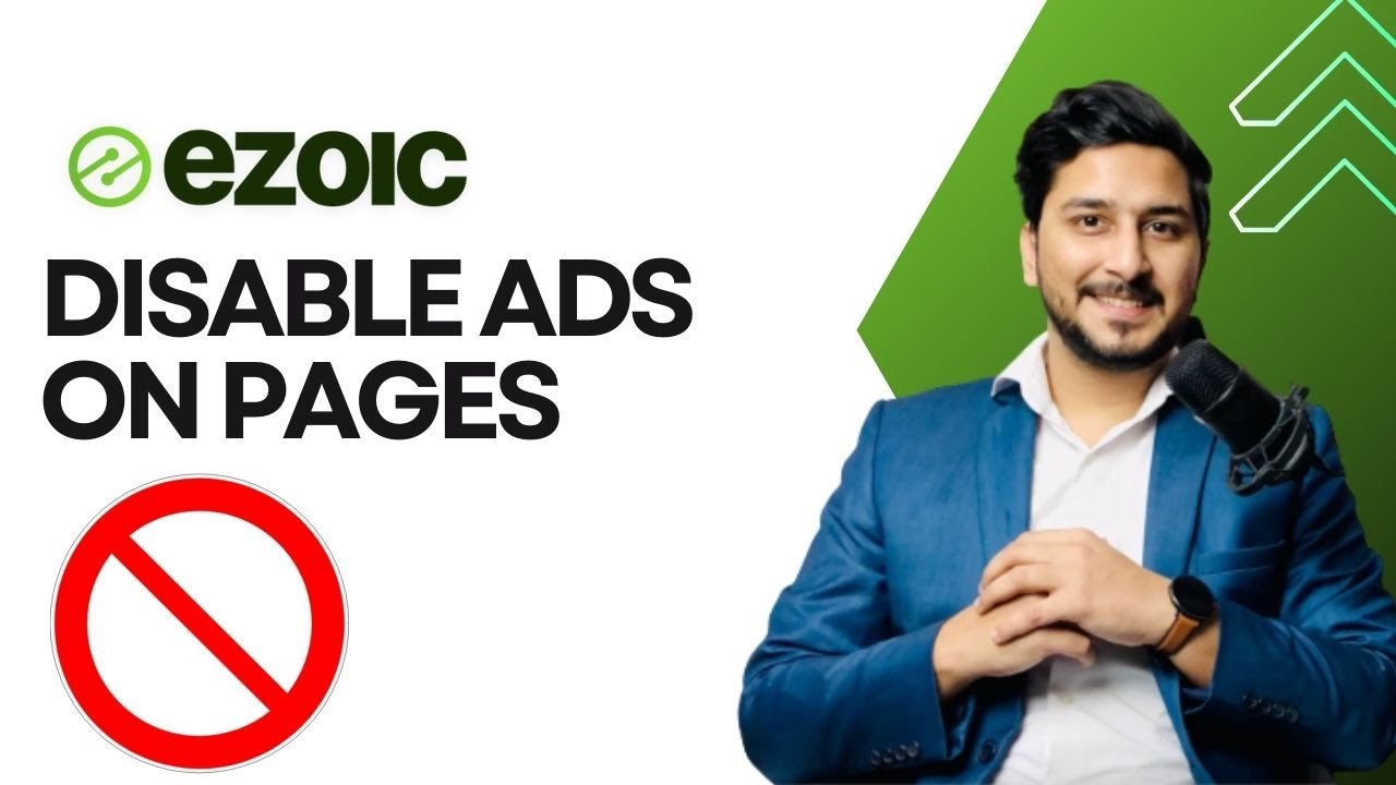 How to Disable Ezoic ads on Pages - THIS IS IMPORTANT TO KNOW - YouTube