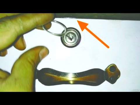 How To Open Drawer Lock Without key - YouTube