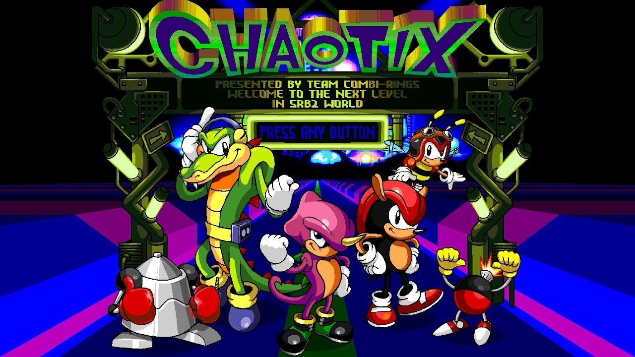 The Definitive Team Chaotix Experience in Sonic Robo Blast 2 - YouTube