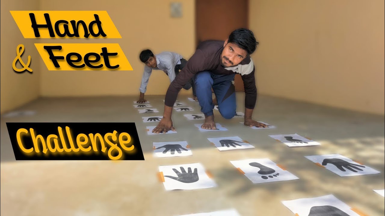 Hand And Feet Challenge || Winner Will Get Cash Money 🤑🤑 || # ...