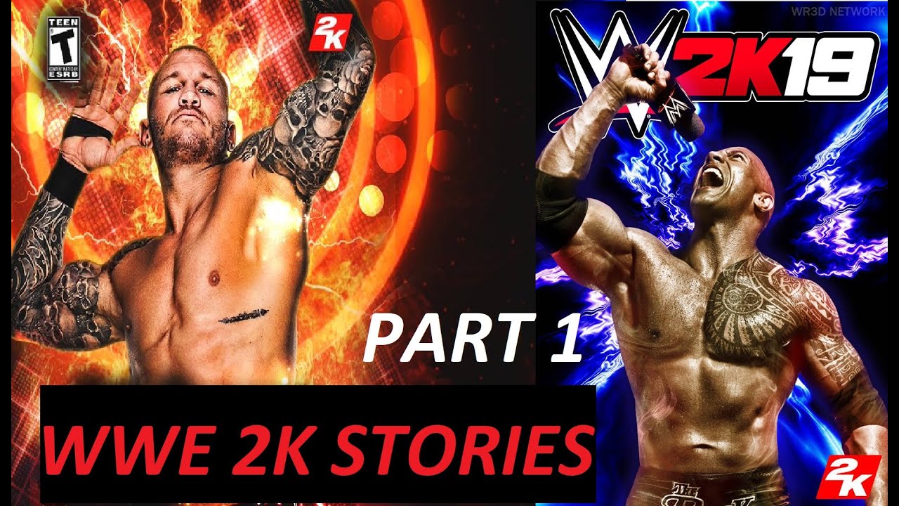 WWE 2K STORIES ČAST 1 - RANDY ORTON SE VRACI , THE ROCK OBHAJUJE TITUL ...