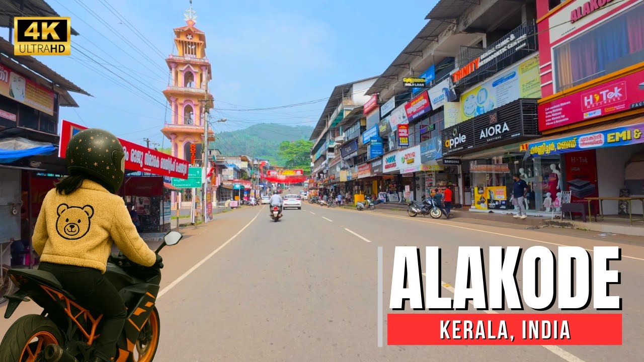 【India Drive 4K】Alakode | Kerala | 2024 | Scenic Hills & Serene Village ...