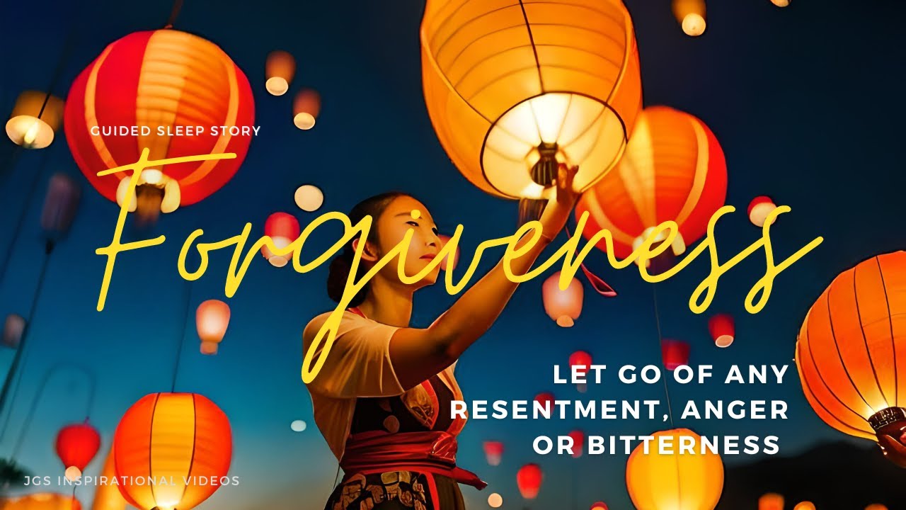 FORGIVENESS | Let go of any resentment, anger or bitterness ...