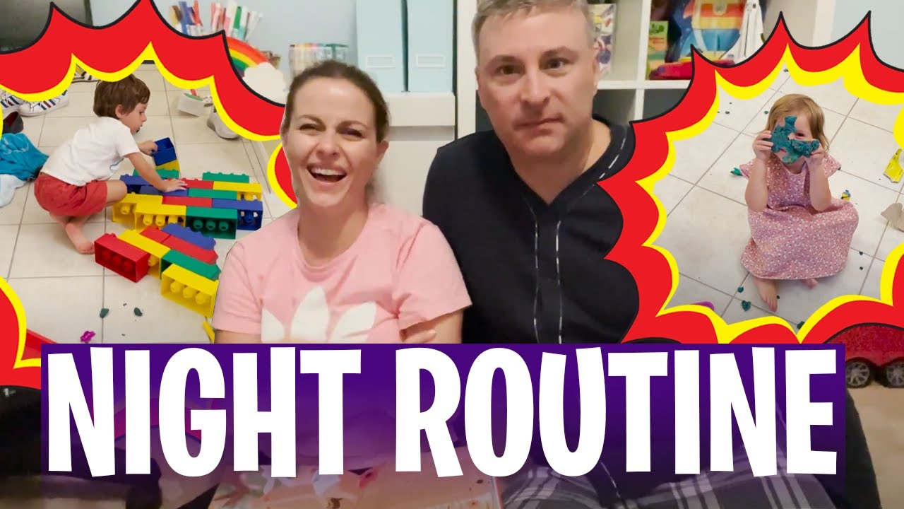 FAMILY NIGHT TIME ROUTINE - YouTube