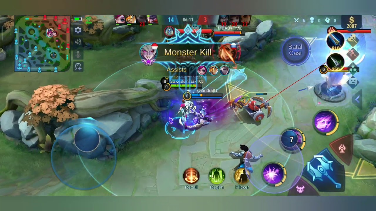 I'm NINJA ID play Hero dyrot, skin KOF (MOBILE LEGENDS BANG BANG - YouTube