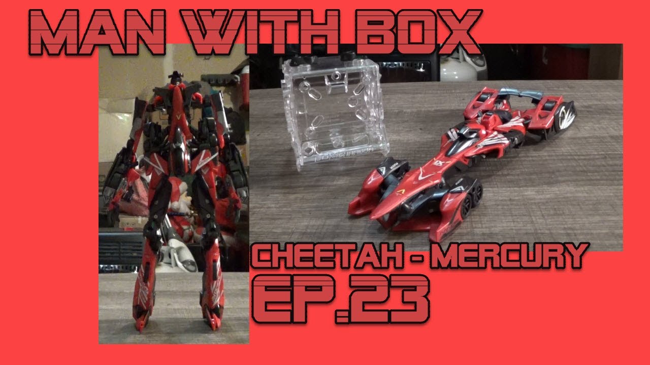 Cheetah - Mercury | Man with Box | Ep.23 (Beastbox/Toy Review) - YouTube