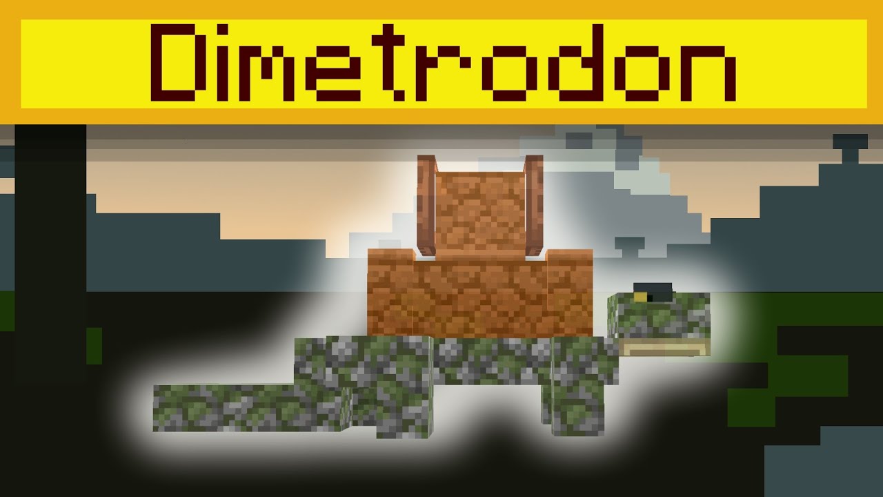 Minecraft | How To Build: Dimetrodon (Jurassic World Dominion) - YouTube