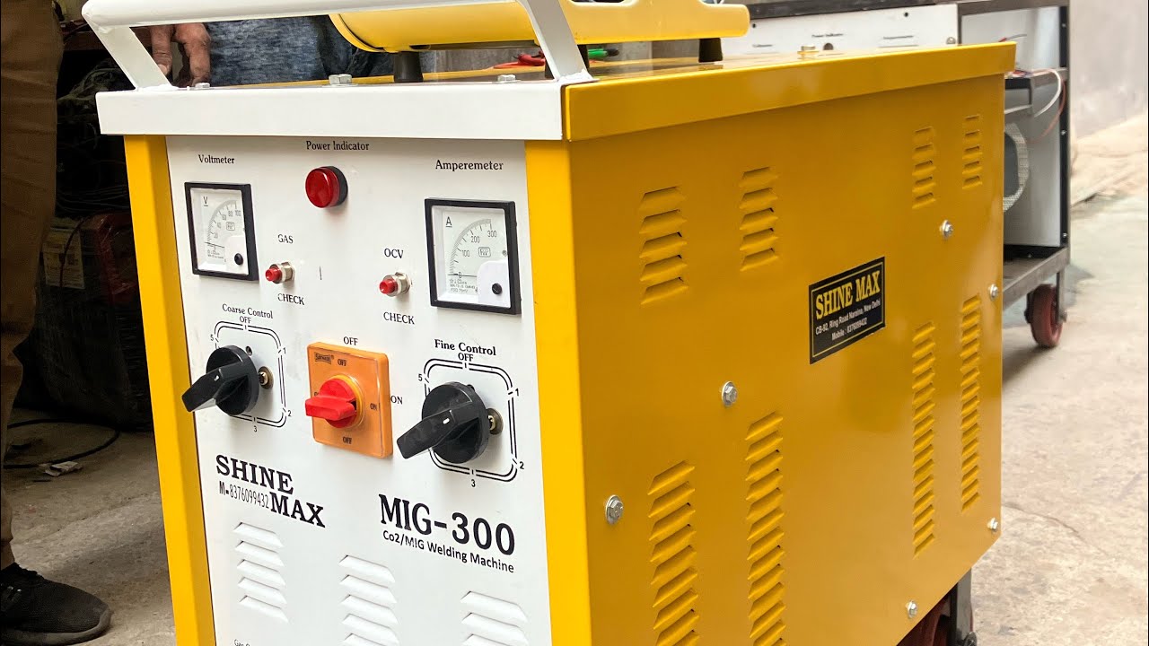 Manufacturing of Mig Welding Machines-300 ampr - YouTube