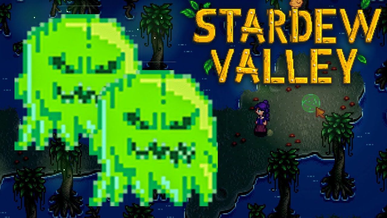 Fighting the Poltergeists in the Witches Maze!! - Stardew Valley ...
