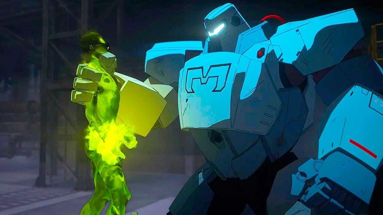 Dispatch Mecha Man Vs Toxic Superhero Fight Scene (2025) - YouTube
