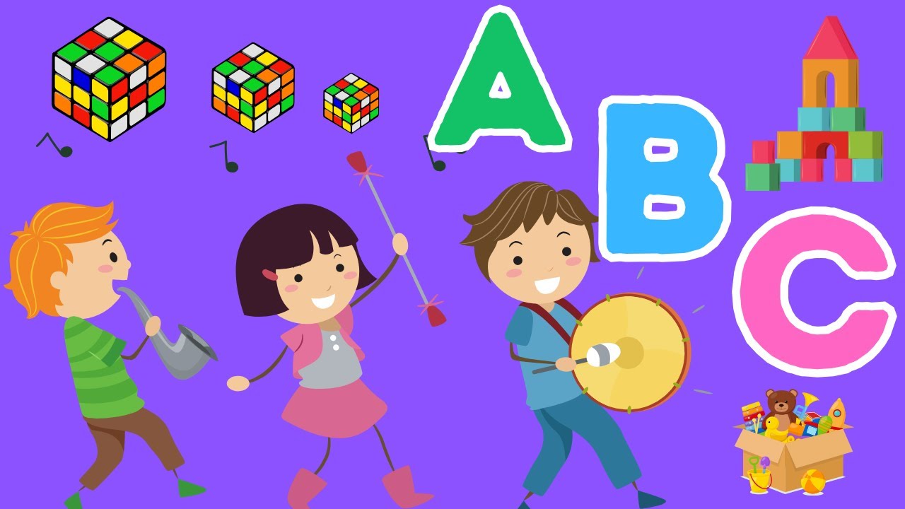ABC SONG | Now i know my ABC | ABCD | FUN NURSERY RHYME FOR KIDS ...