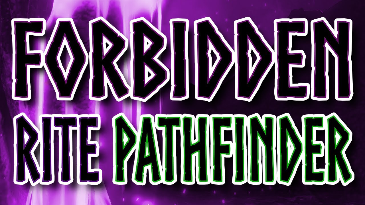 DESTROY EVERYTHING - Pathfinder Forbidden Rite FINAL (3.21 POE Crucible ...