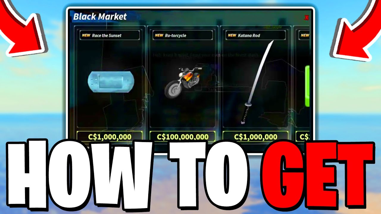 How To FIND BLACK MARKET LOCATION In Fisch! Roblox - YouTube