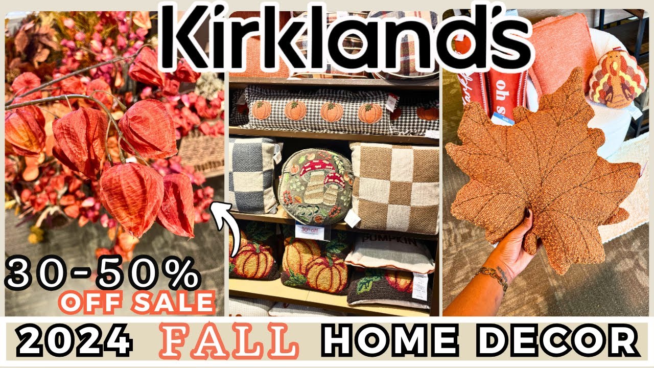 NEW 2024 Kirkland's FALL Decor | Home decor you NEED | Shop With Me ...