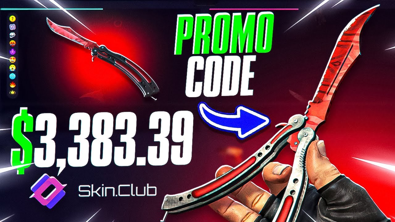 SKINCLUB $3,383.39 BUTTERFLY KNIFE SLAUGHTER! - SKINCLUB PROMO CODE ...