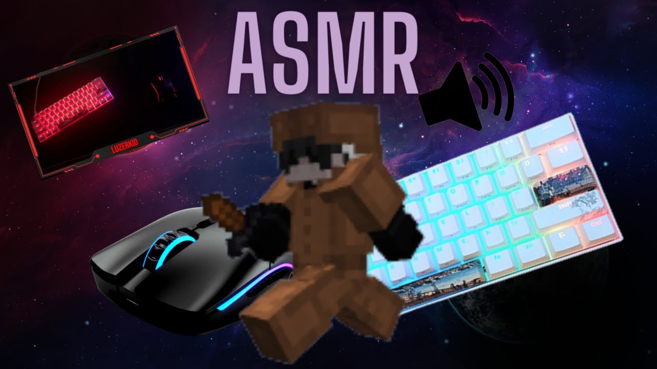 Minute Short Keyboard and Mouse Sounds ASMR - YouTube