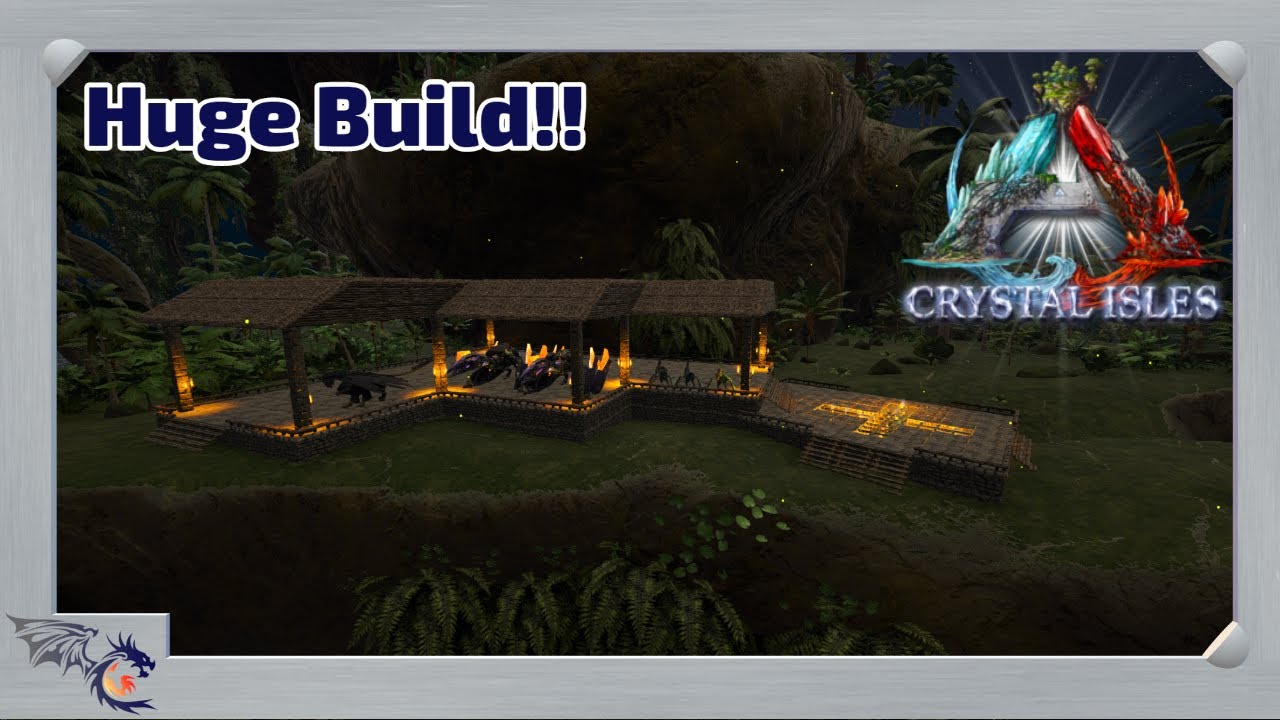 Building Storage For Our Birds | ARK: Crystal Isles #22 - YouTube