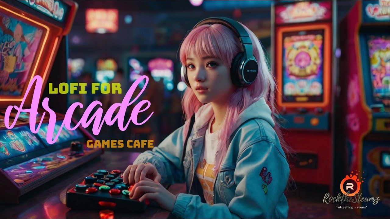 Lofi Music for Arcade Games Cafe 🎮 - YouTube