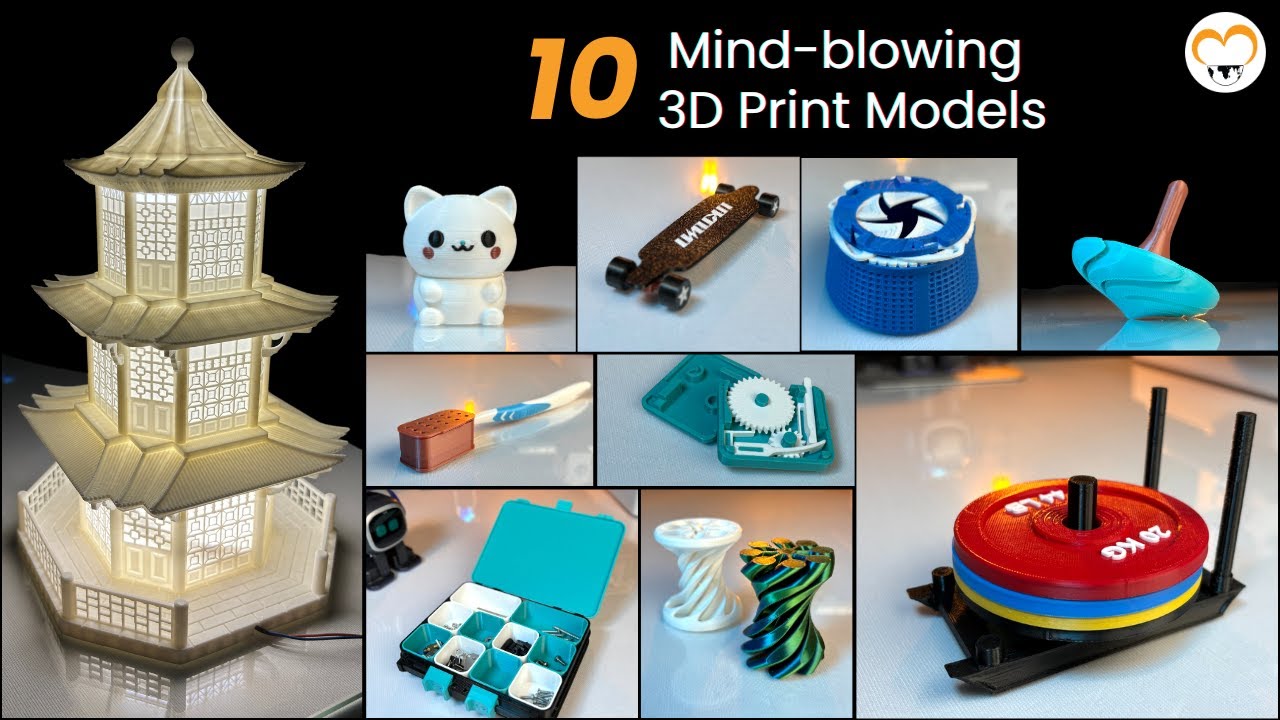 Mind-Blowing 3D Prints Creations You Must See 🏰 | Part 47 - YouTube