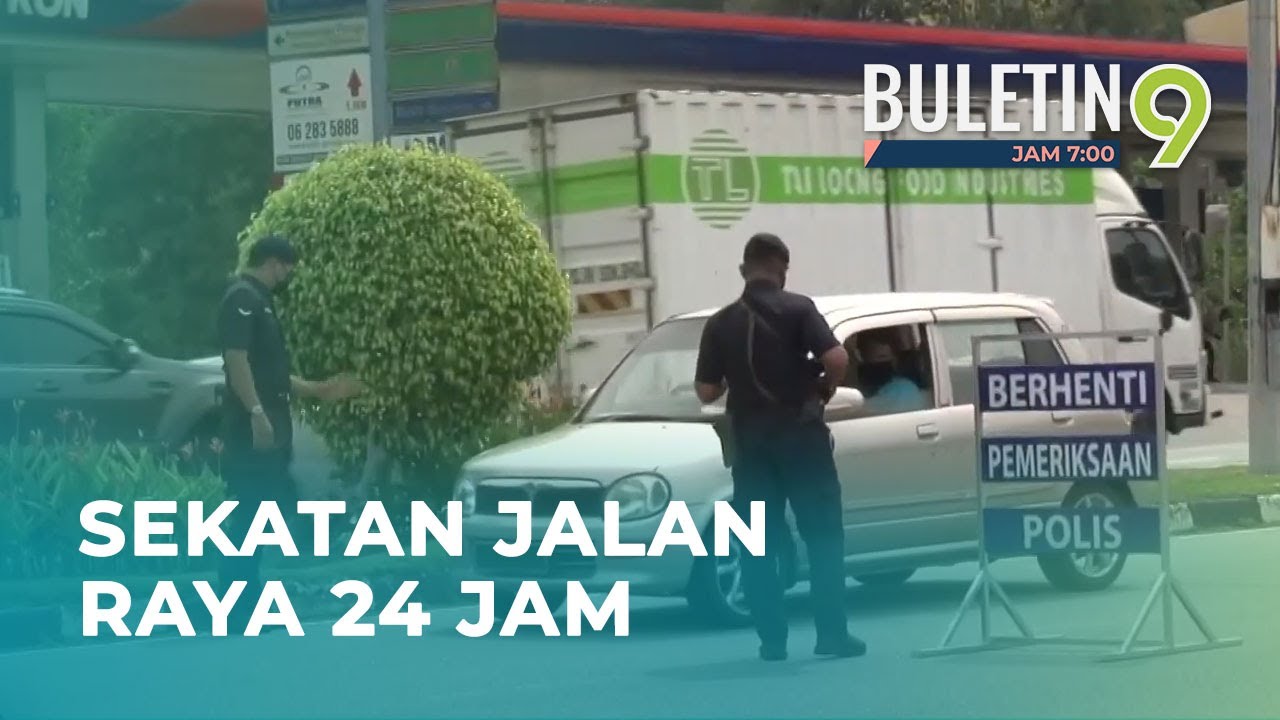 Sekatan Jalan Raya Di Lokasi Strategik Seluruh Negara - YouTube