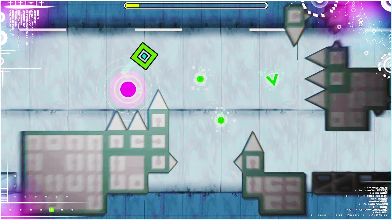 If I get confused, the video ends - Experiment Geometry Dash - YouTube