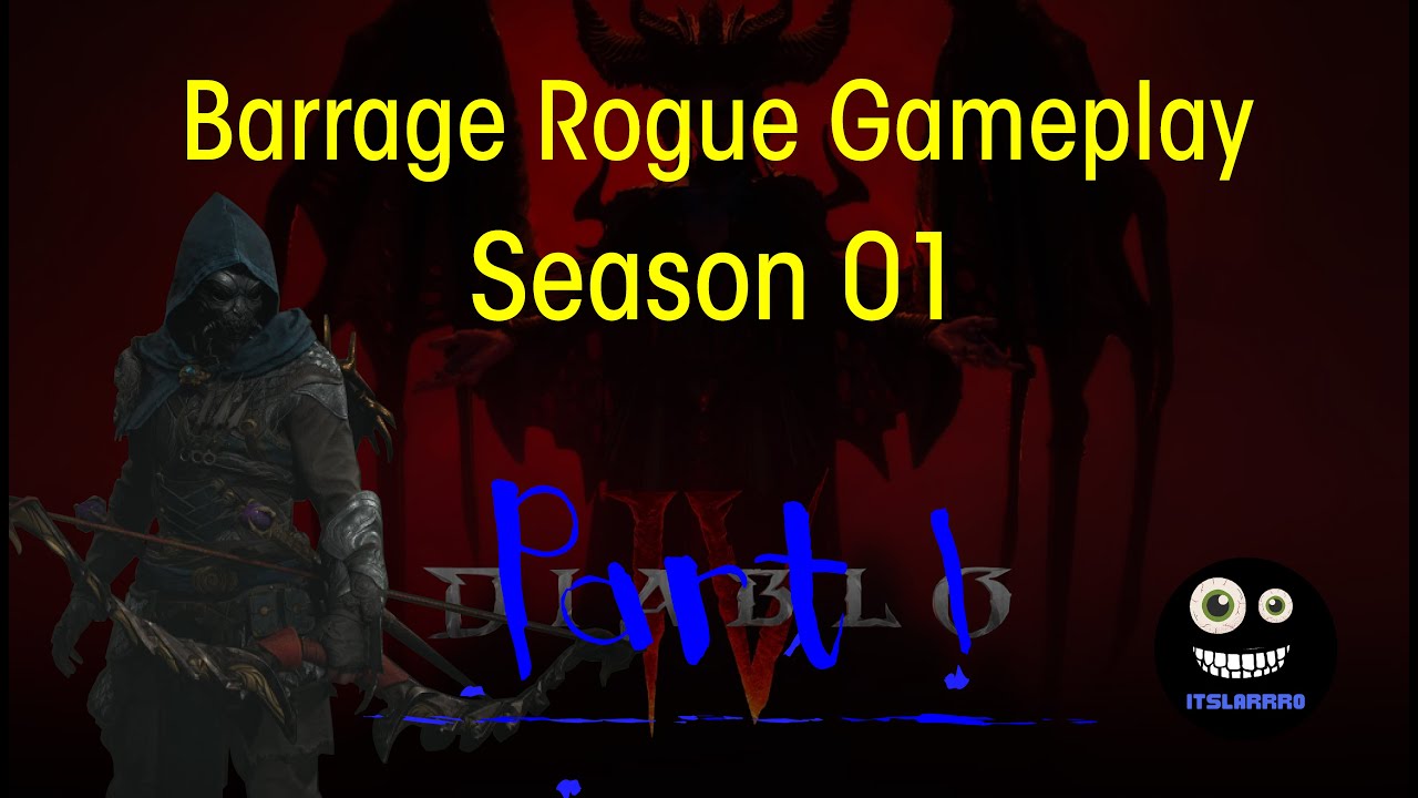 Diablo IV - Barrage Cold Shadow Rogue - Season 01 Gameplay Part 1 (4K ...