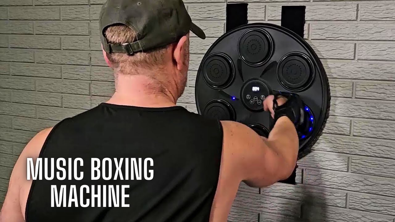 Music Boxing Machine, Smart Bluetooth Wall Boxing Punching Pad - YouTube