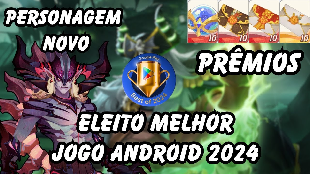 AFK JOURNEY ELEITO MELHOR JOGO DO ANO NA PLAYSTORE + NOVO HYPOGEU HARAK ...