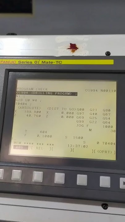 #Macro Program v/s U Drill #cnc Fanuc control Tc Series - YouTube