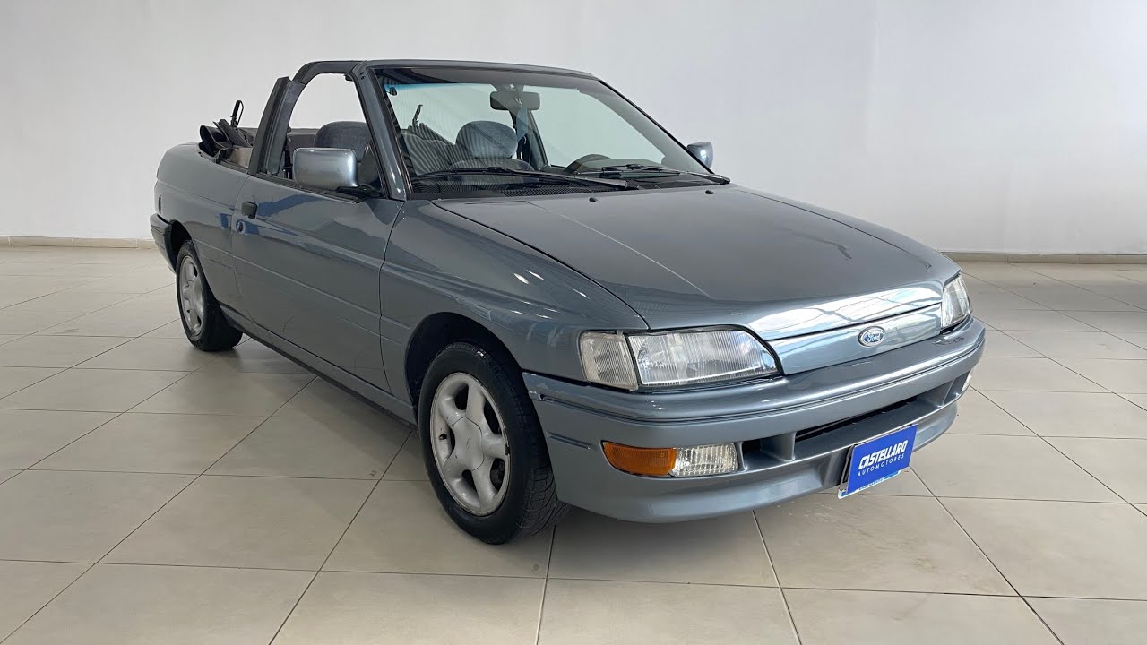 Ford ESCORT XR3 CONVERTIBLE - 1995 - YouTube