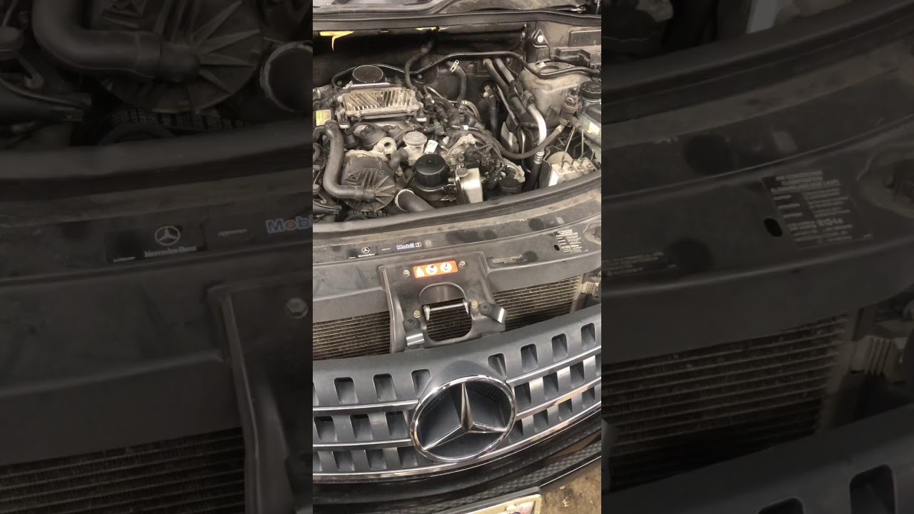 2007 Mercedes ML 350 properValve cover gasket replacement - YouTube