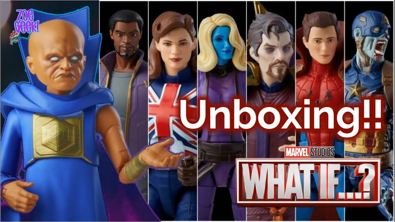 Whta If...? Marvel Legends The Watcher BAF Disney Plus Unboxing Español ...
