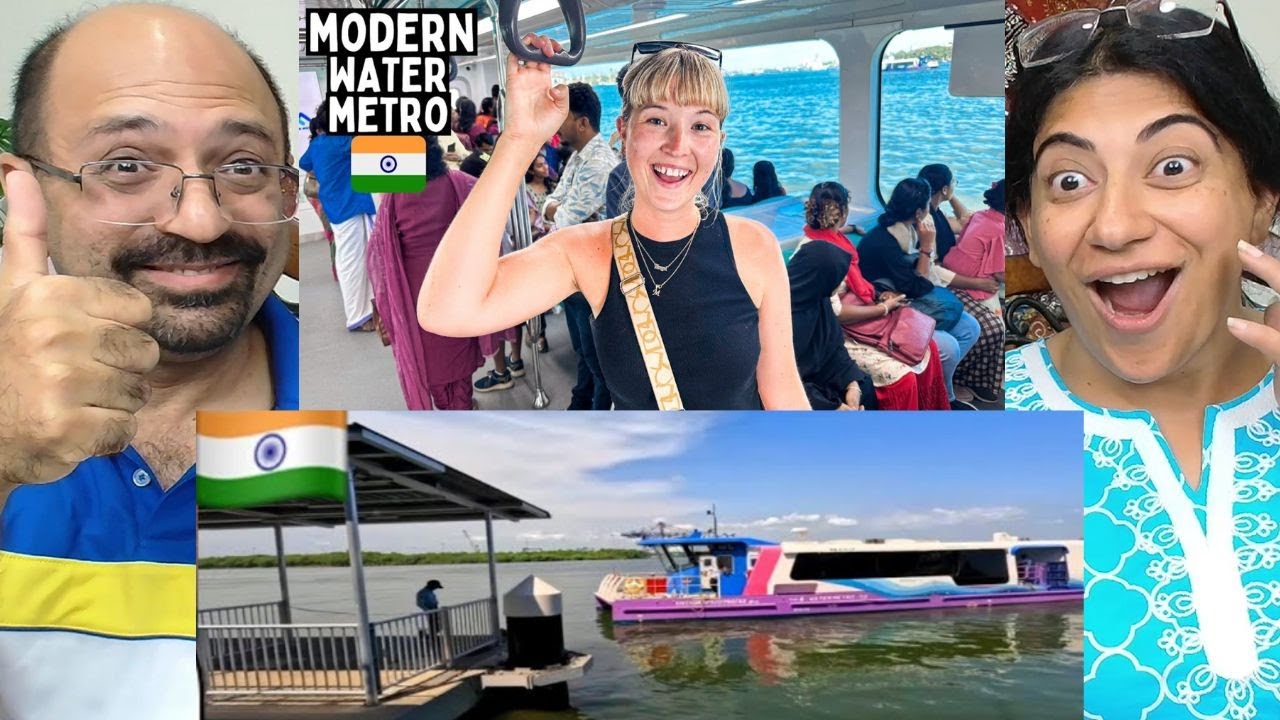 $0.20 Modern India's Water Metro😍Kochi | World’s First Water Metro in ...