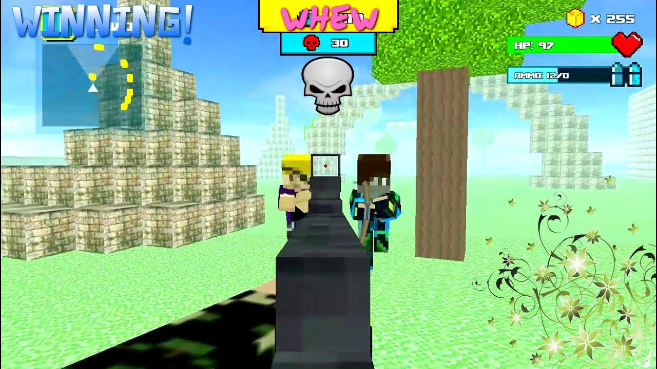 Block Wars Survival Games || Level 1||Epic!! - YouTube