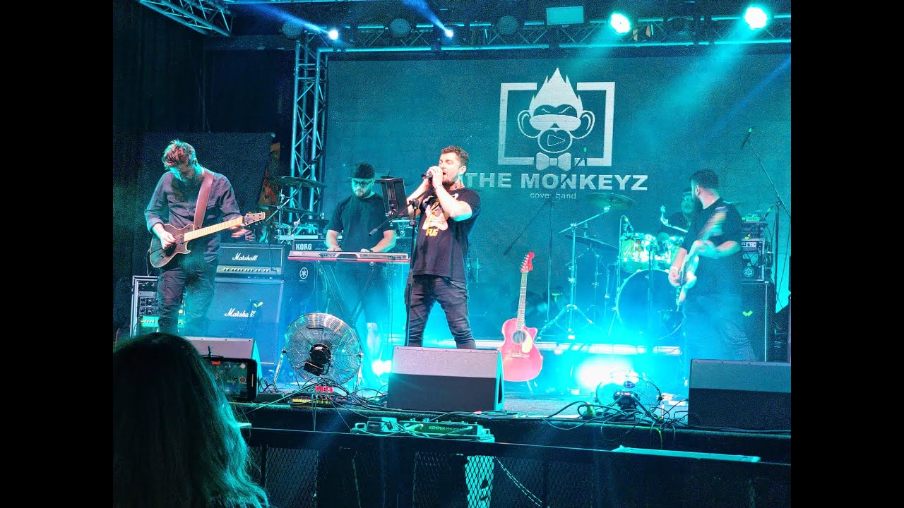 The Monkeyz-Concert rock - Quantic🤘🏻 Griffest 🤟🏻/ Paranoid / Born to be ...